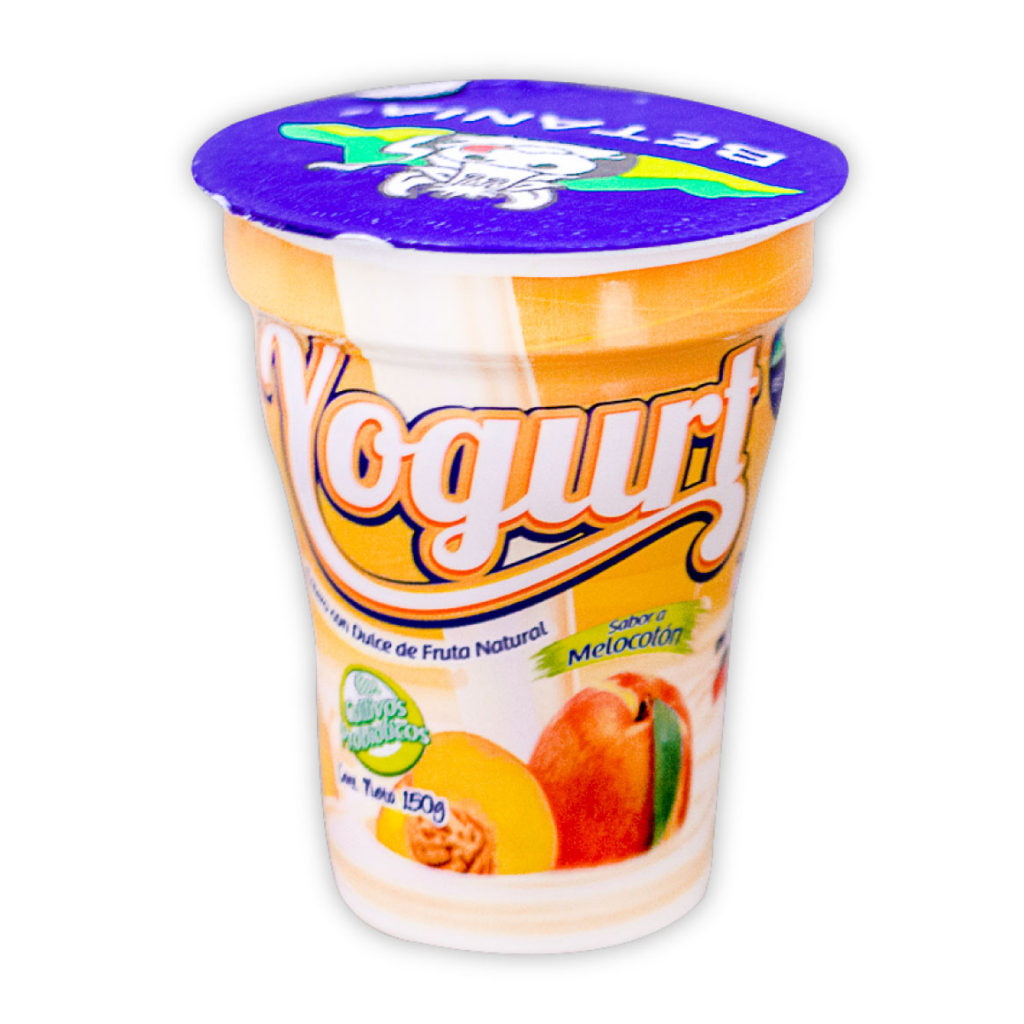 Yogurt Melocotón x 150 grs – Lacteos