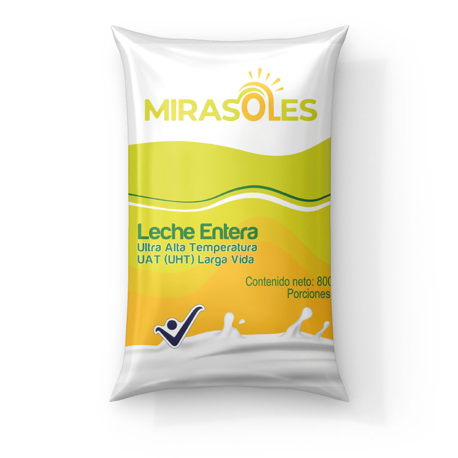 Leche Entera Marca Mirasoles x 800 ML – Lacteos